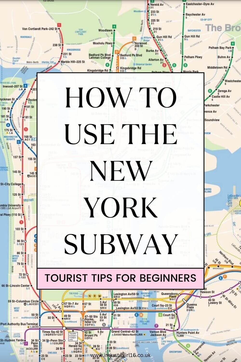 How To Use The New York Subway (Tourist Tips For Beginners)